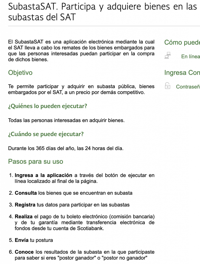 ¿DÓNDE SE PUBLICAN LOS REMATES DEL SAT? - Diablillo Fiscal